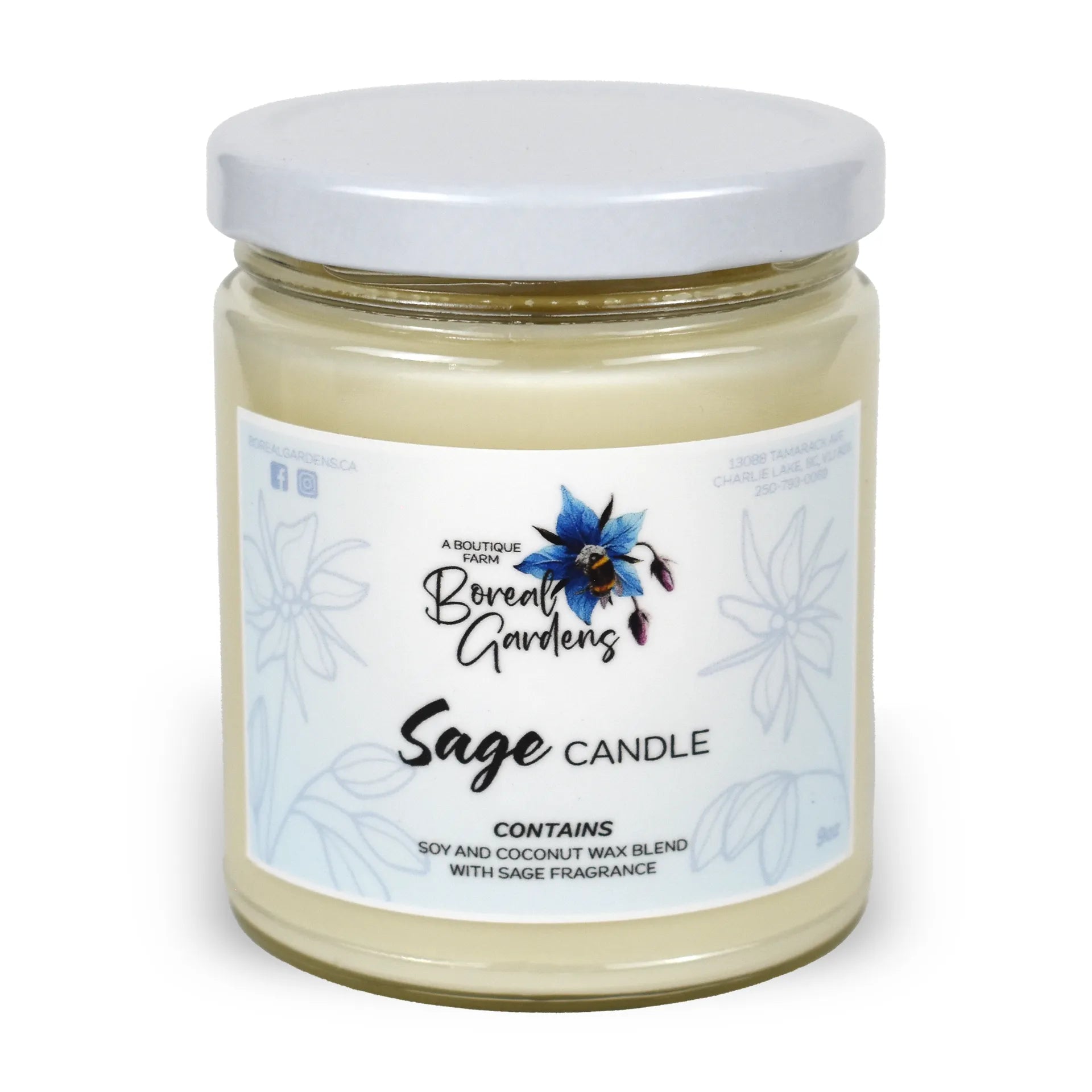 Sage Candle – Boreal Gardens Inc.